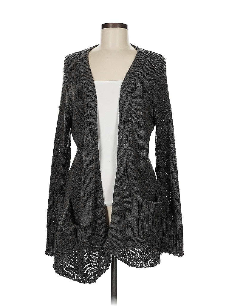 Max Studio Gray Cardigan Size M - 74% off | ThredUp