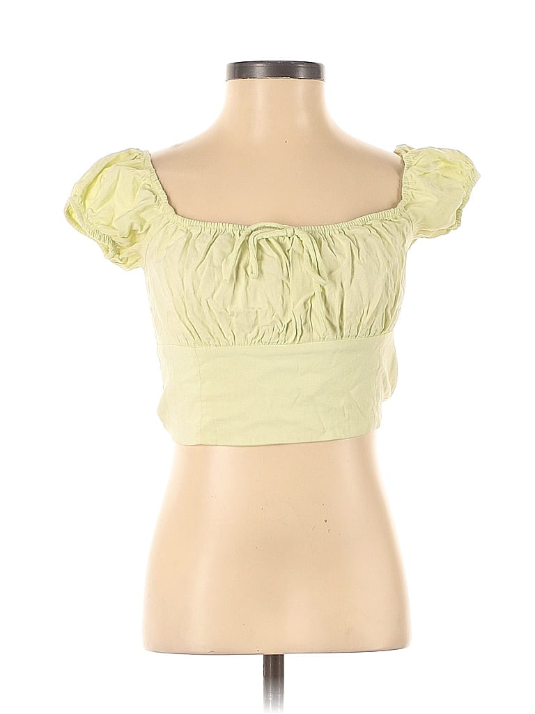 Zara Green Short Sleeve Top Size S - 40% off | ThredUp