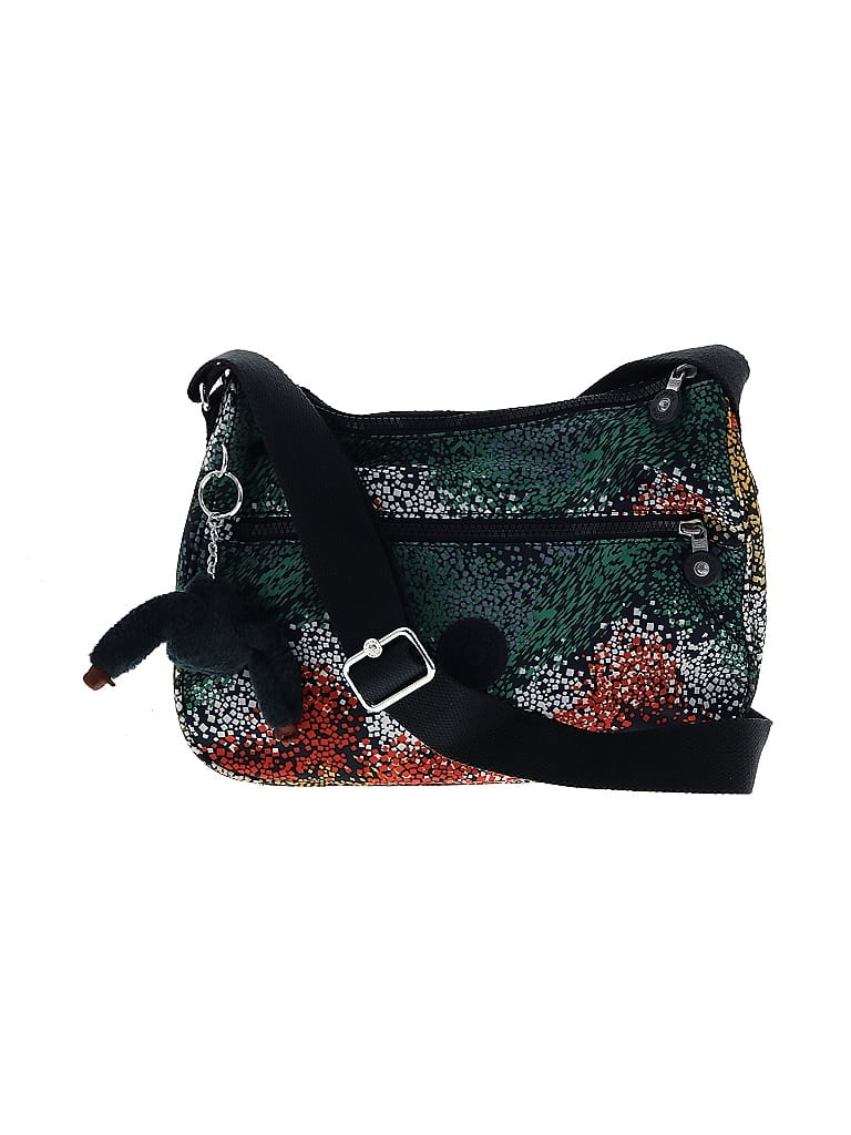 Kipling Print Black Teal Crossbody Bag One Size - 56% off | ThredUp