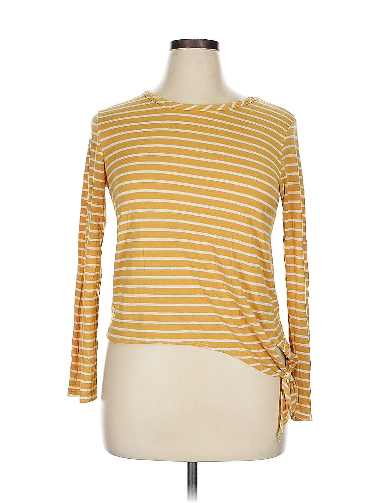 Olivia Rae Yellow Long Sleeve Top Size XL - 47% off | ThredUp