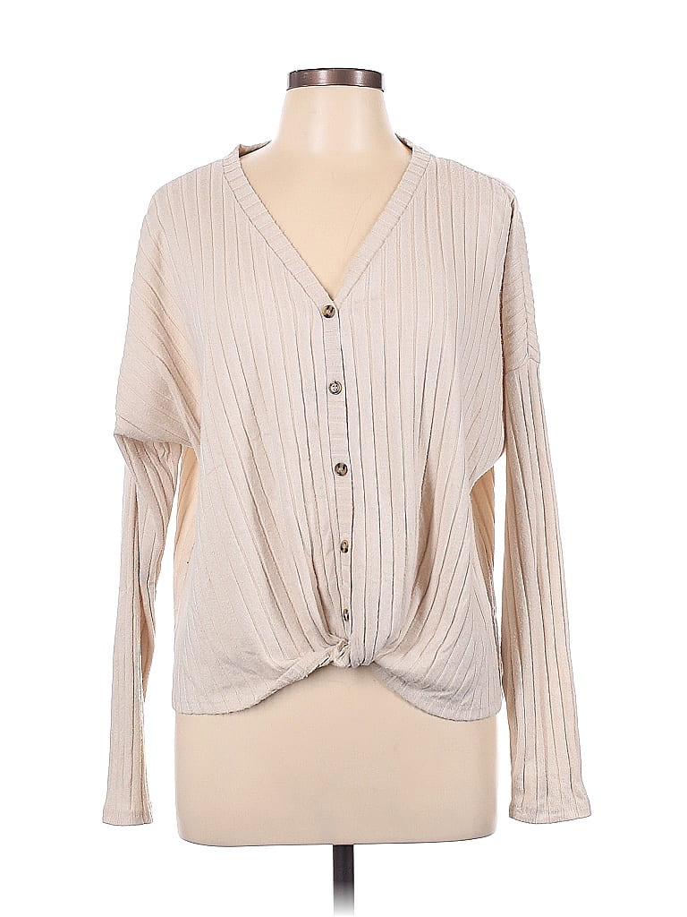 SO Tan Cardigan Size L - 52% off | ThredUp