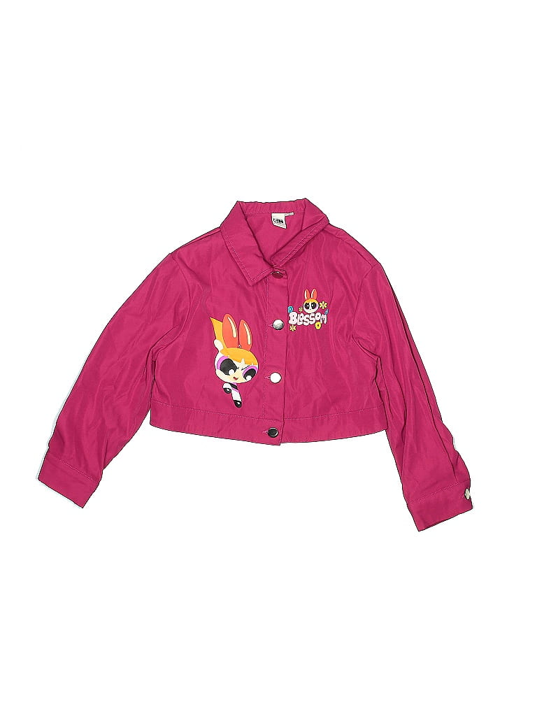 Cartoon Network 100% Polyester Hearts Pink Jacket Size 8 - 51% off ...