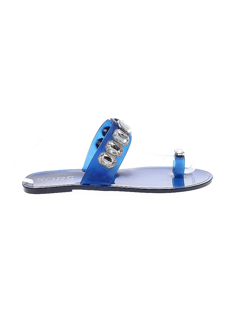 KORS Michael Kors Blue Sandals Size 10 - 75% off | ThredUp