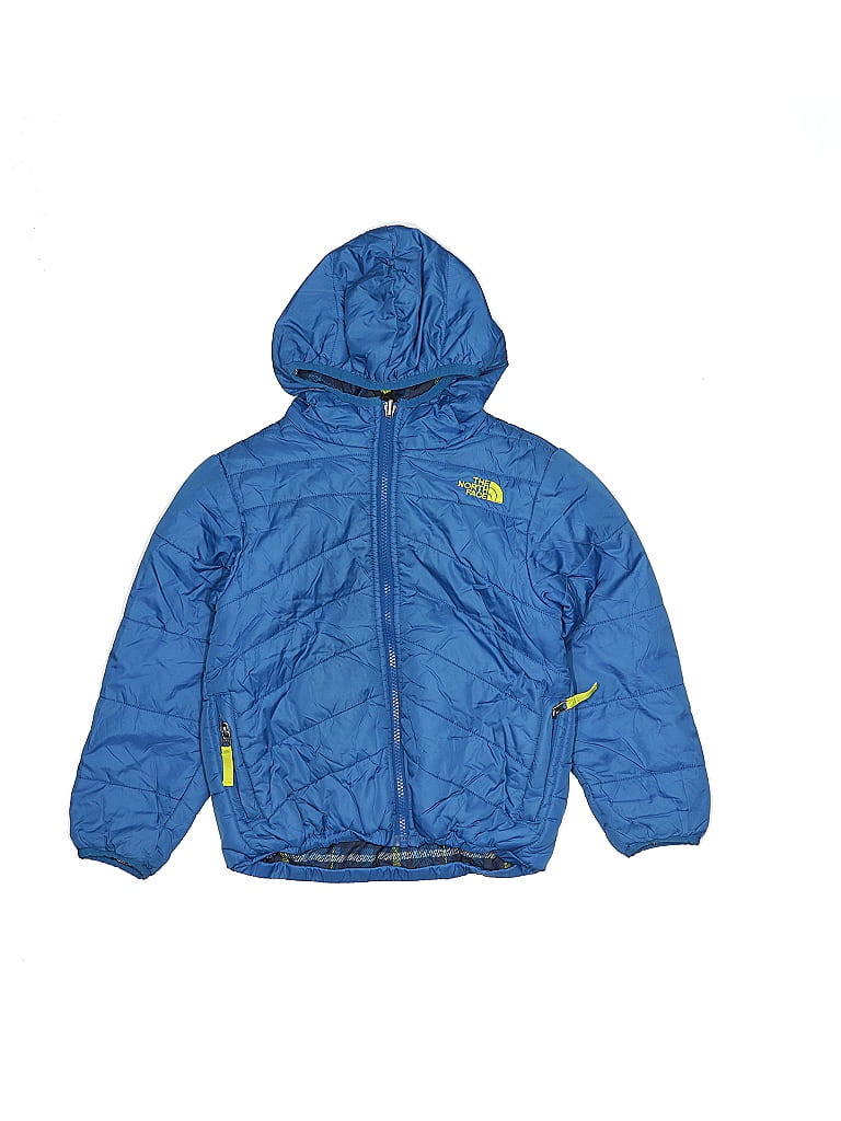 The North Face 100% Nylon Blue Snow Jacket Size 6 - 62% off | ThredUp