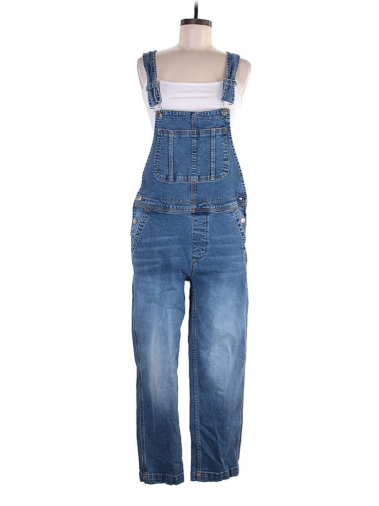 Driftwood Blue Overalls Size M - 56% off | ThredUp