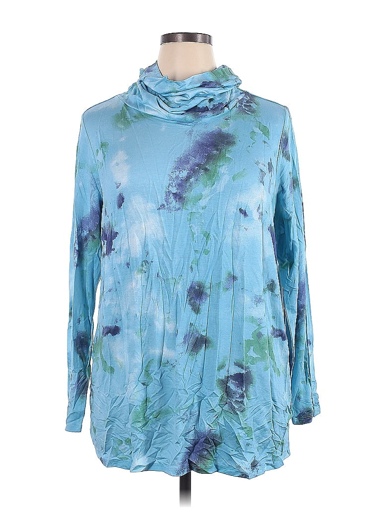 adyson parker Blue Long Sleeve Turtleneck Size 1X (Plus) - 68% off ...