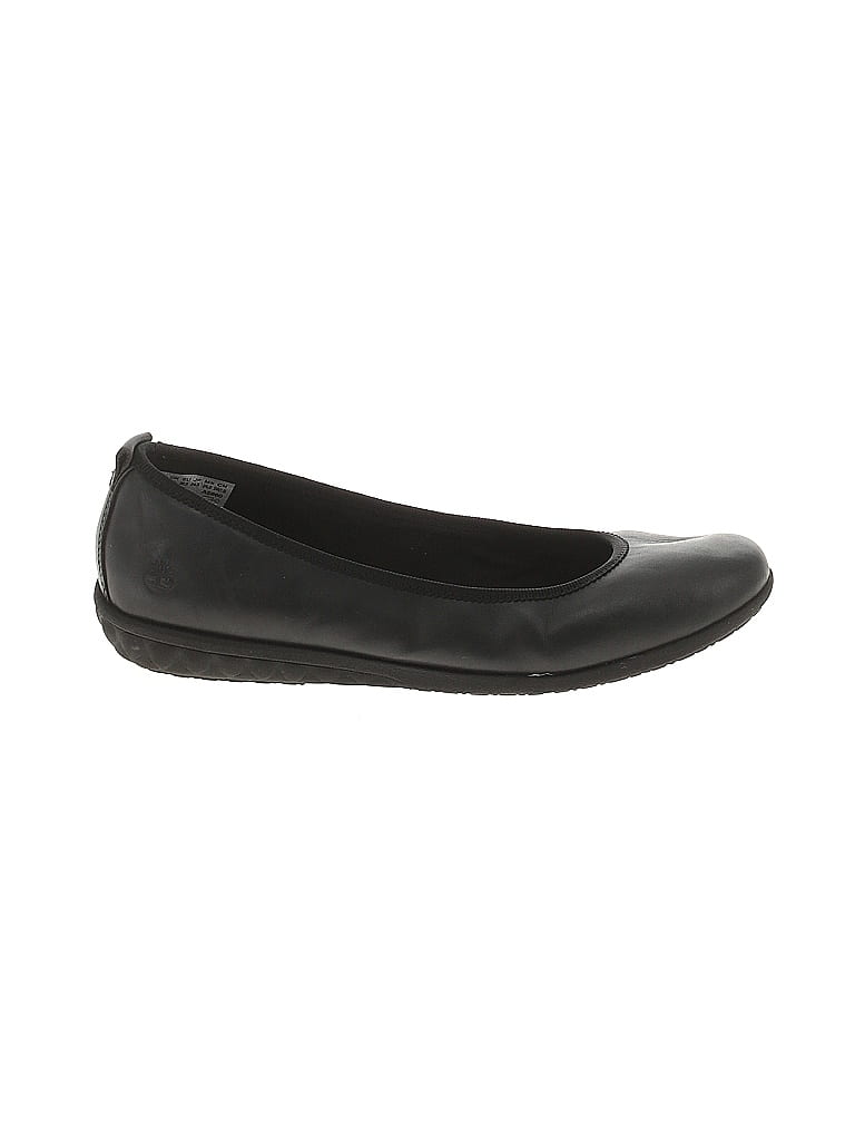 Timberland Black Flats Size 7 1/2 - 71% off | ThredUp