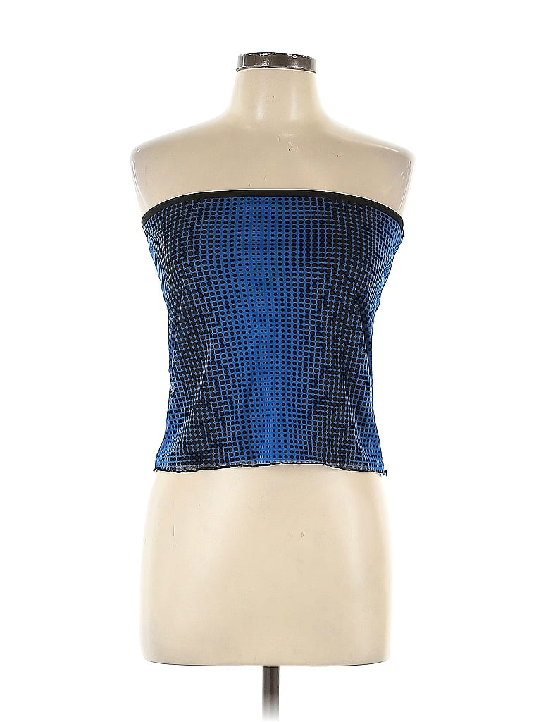 Edikted Blue Tube Top Size L - 46% off | ThredUp