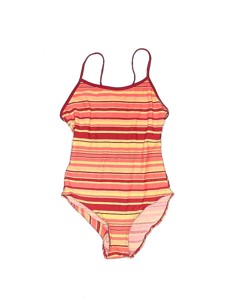 Malibu Dream Girl Stripes Red One Piece Swimsuit Size 16 - 60% off ...