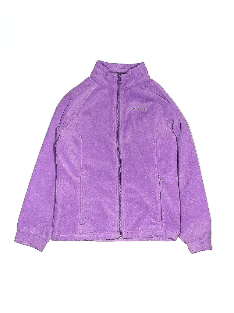 Columbia 100% Polyester Purple Track Jacket Size 14 - 16 - 39% off ...