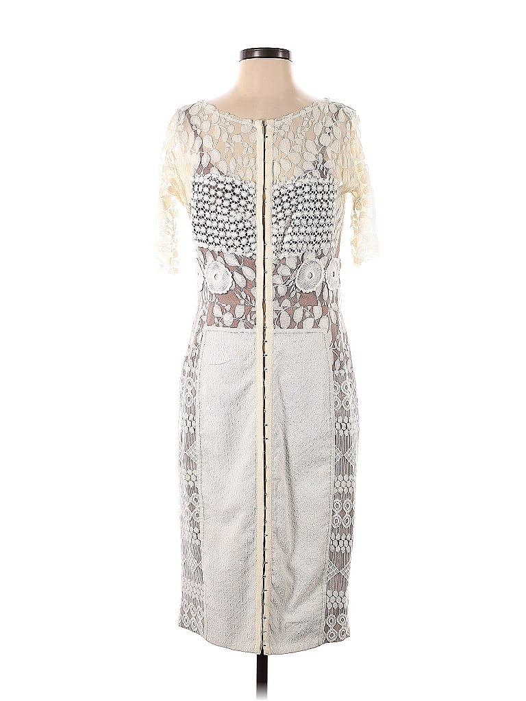 Beguile by Byron Lars Ivory Cocktail Dress Size 8 - 75% off | ThredUp