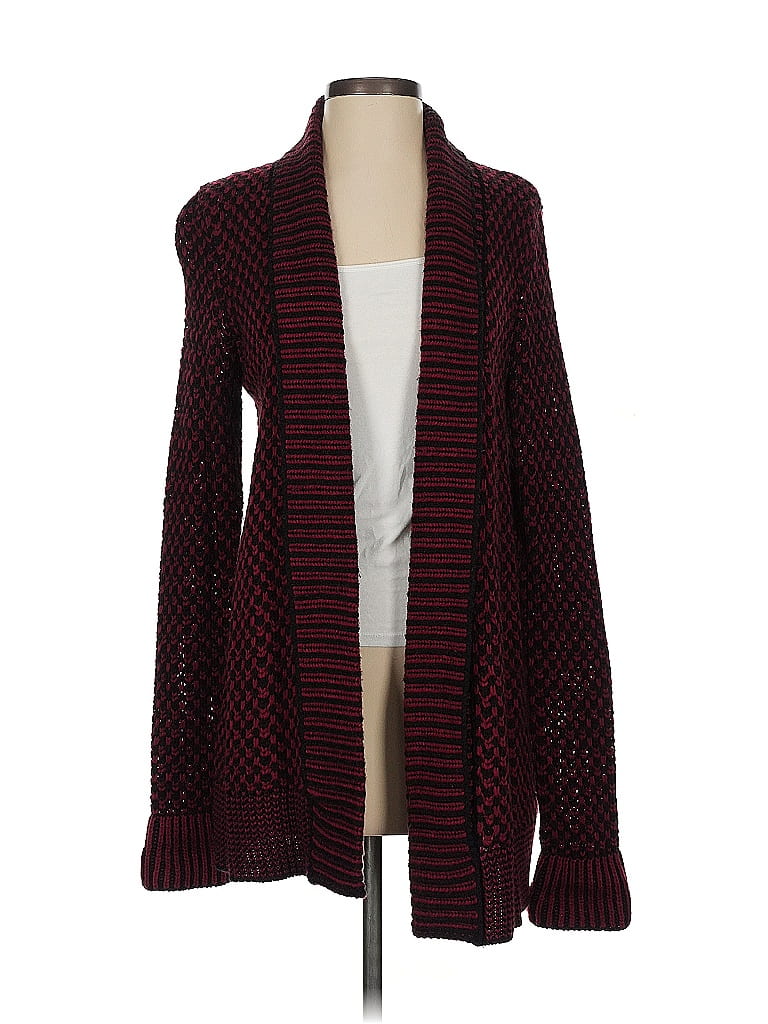 Matty M 100% Acrylic Burgundy Cardigan Size S - 80% off | ThredUp