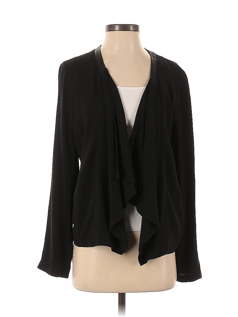Eileen Fisher 100% Silk Black Silk Blazer Size S - 80% off | ThredUp