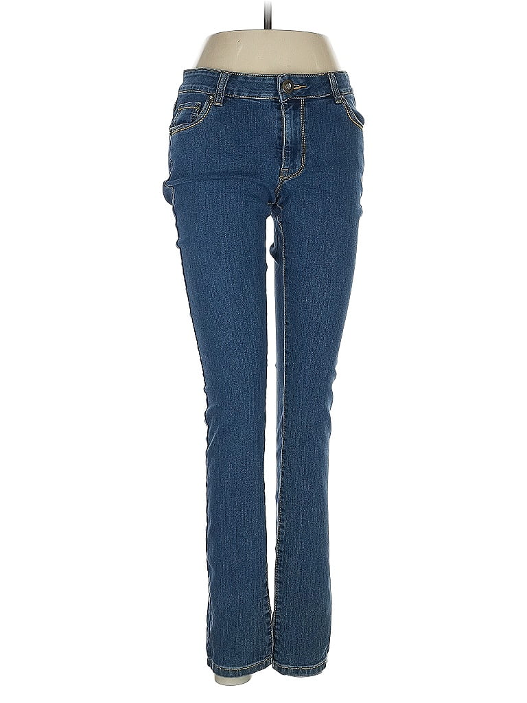 Cache Solid Blue Jeans Size 6 - 68% off | ThredUp