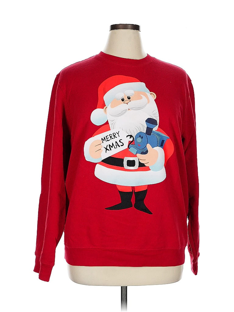 Rudolph The Red-Nosed Reindeer Red Pullover Sweater Size XL - 62% off ...