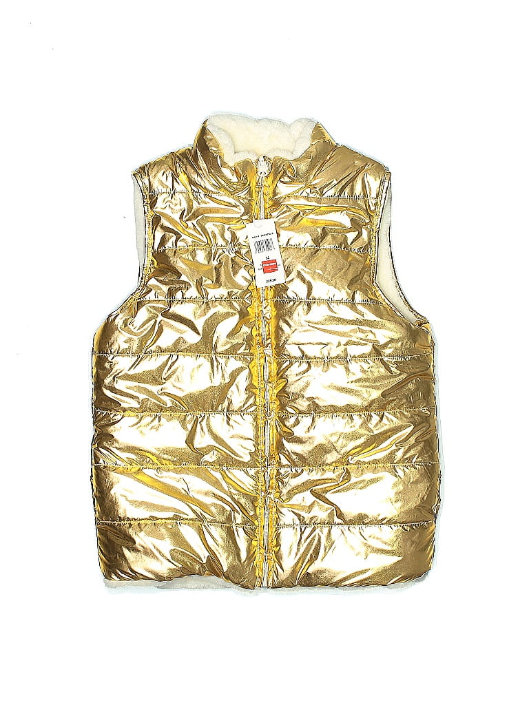 Assorted Brands 100% Metallic Gold Vest Size 14 - 59% off | ThredUp