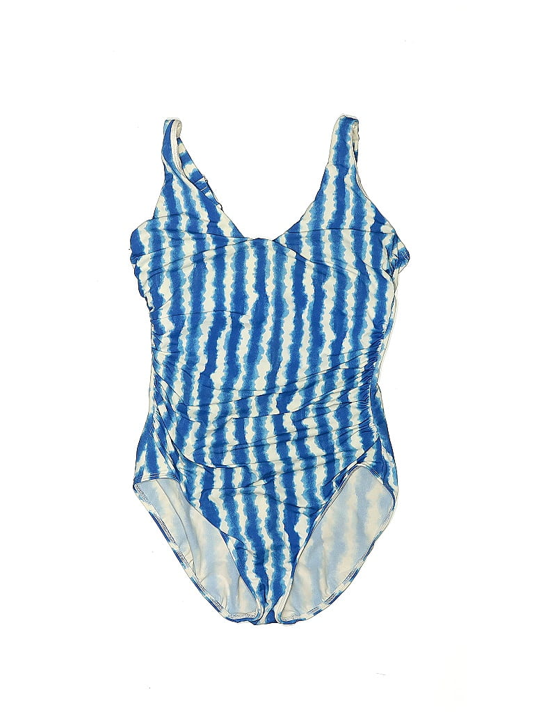 Miraclesuit x Talbots Tie-dye Blue One Piece Swimsuit Size 14 - 74% off ...