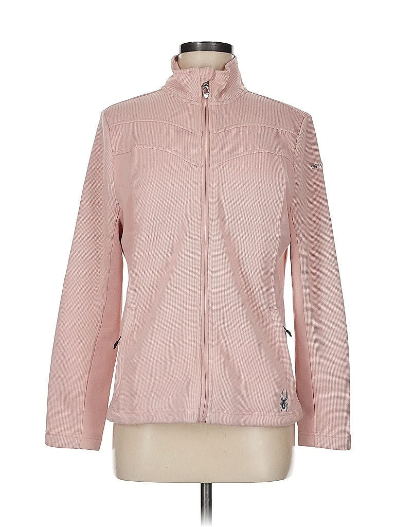 Spyder 100% Recycled Polyester Pink Jacket Size M - 69% off | ThredUp