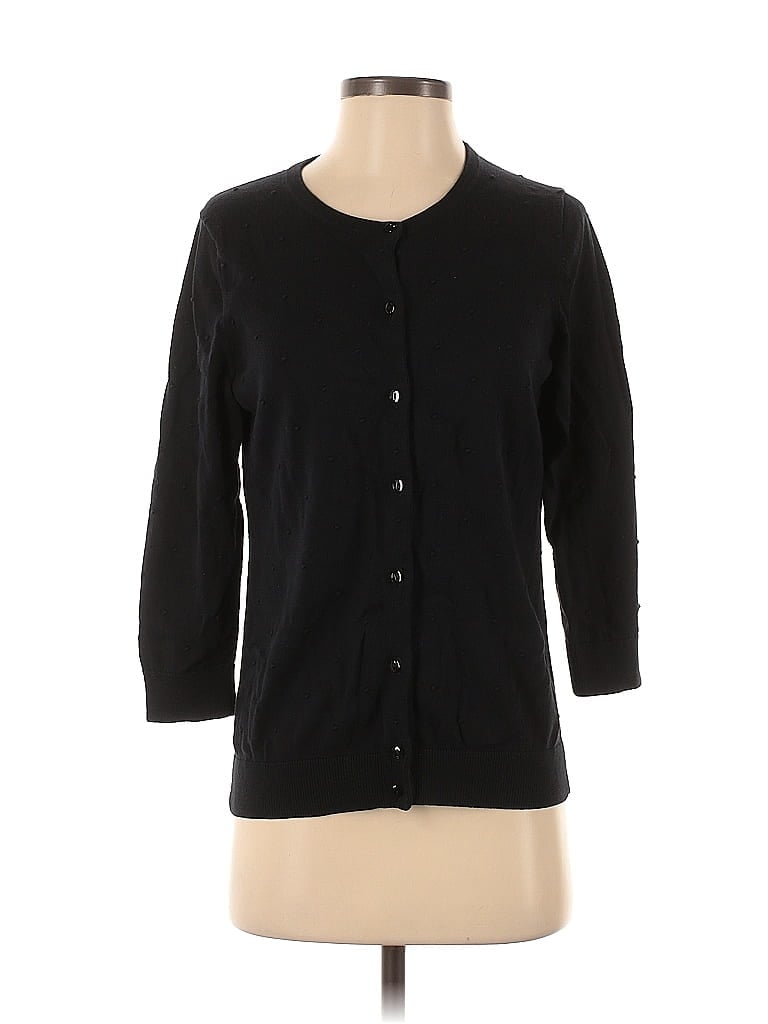 Talbots Outlet 100% Cotton Black Cardigan Size S - 62% off | ThredUp