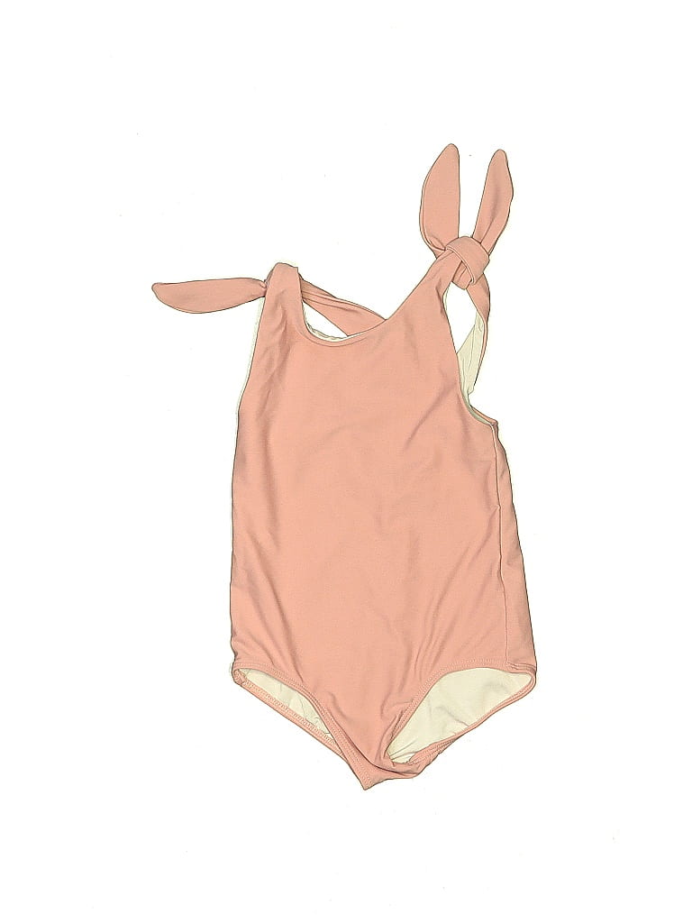 Minnow Solid Tan One Piece Swimsuit Size 3T - 4T - 62% off | ThredUp