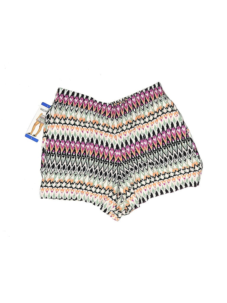 Wildfox 100% Rayon Chevron-herringbone Ivory Shorts Size L - 69% off ...