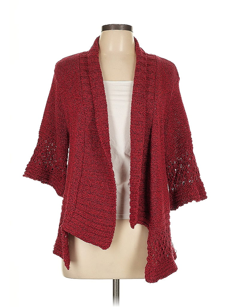 Armand & Alba Red Cardigan Size L - 57% off | ThredUp