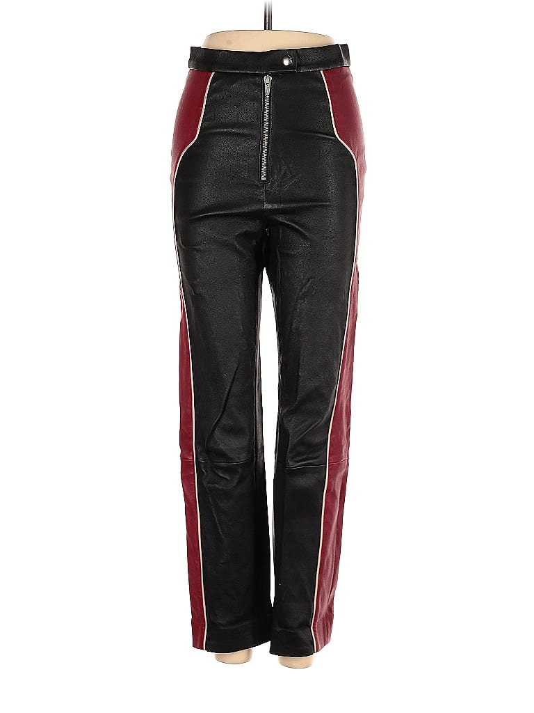 Veda 100% Leather Black Leather Pants Size S - 69% off | ThredUp
