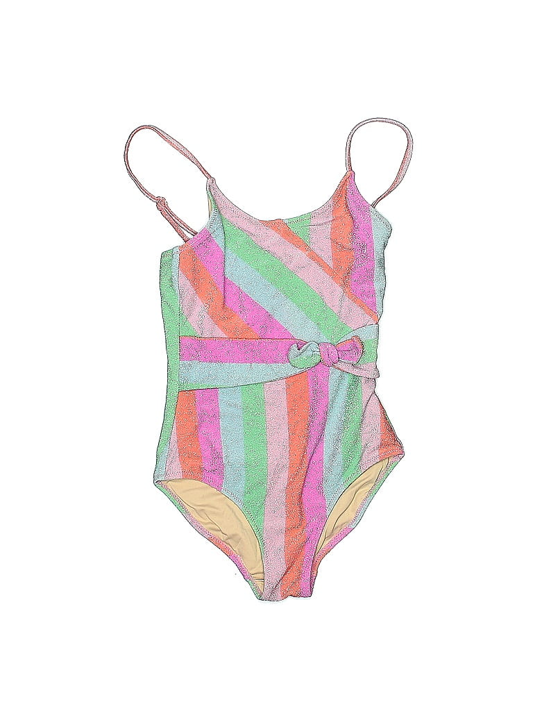 Shade Critters Stripes Pink One Piece Swimsuit Size 8 61 Off Thredup