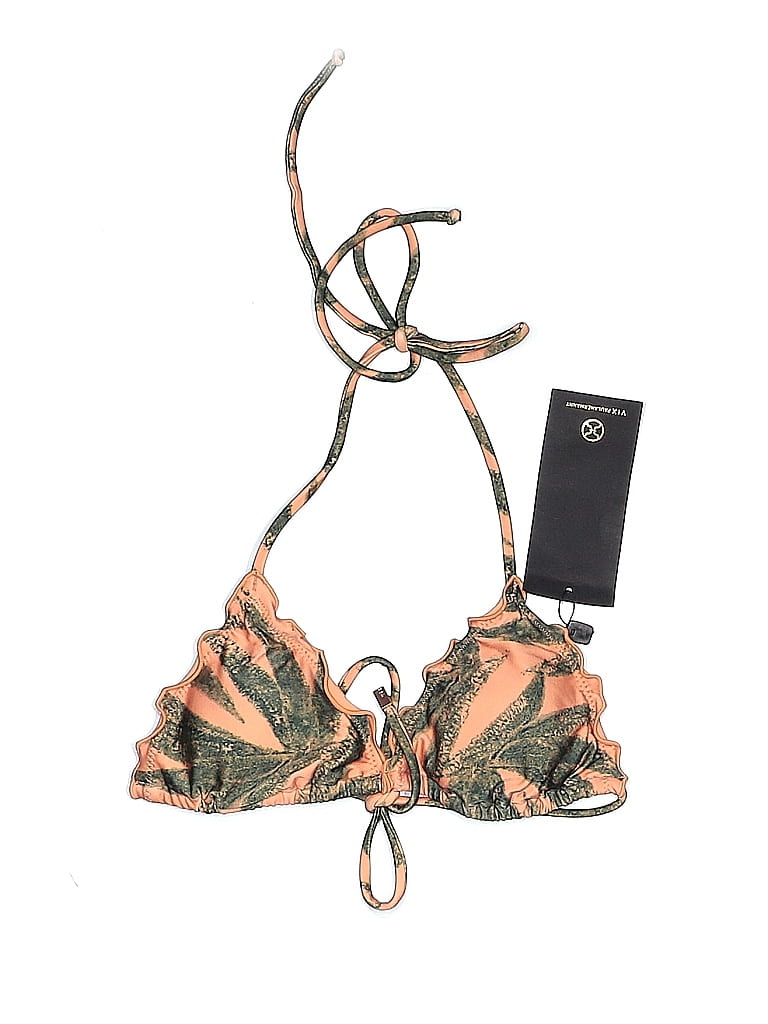 ViX Tropical Orange Swimsuit Top Size 8 - 67% off | ThredUp