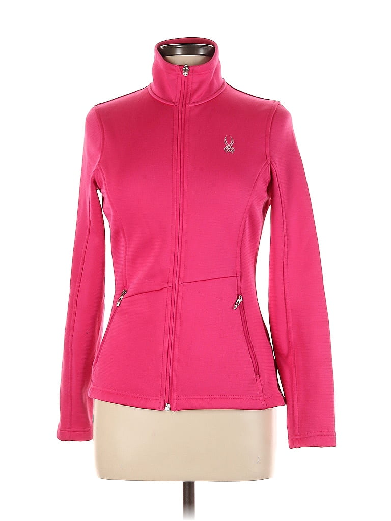 Spyder 100% Polyester Pink Track Jacket Size M - 71% off | ThredUp
