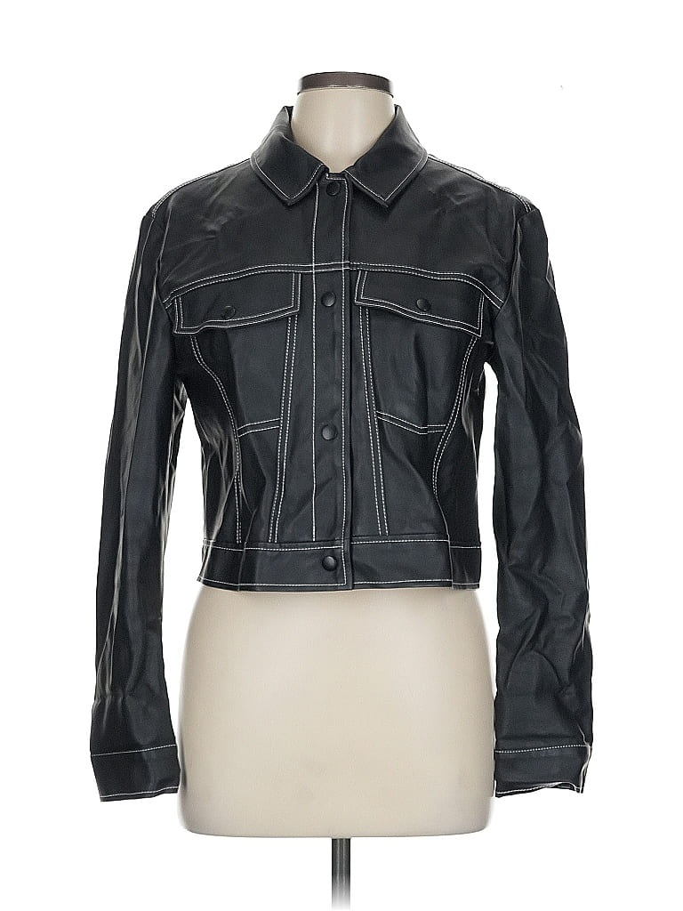 Assorted Brands 100% Polyurethane Black Jacket Size L - 60% off | ThredUp