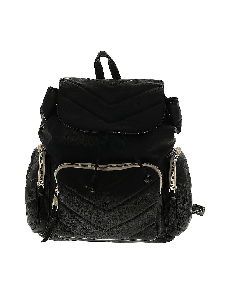 Steve Madden Solid Black Backpack One Size - 56% off | ThredUp