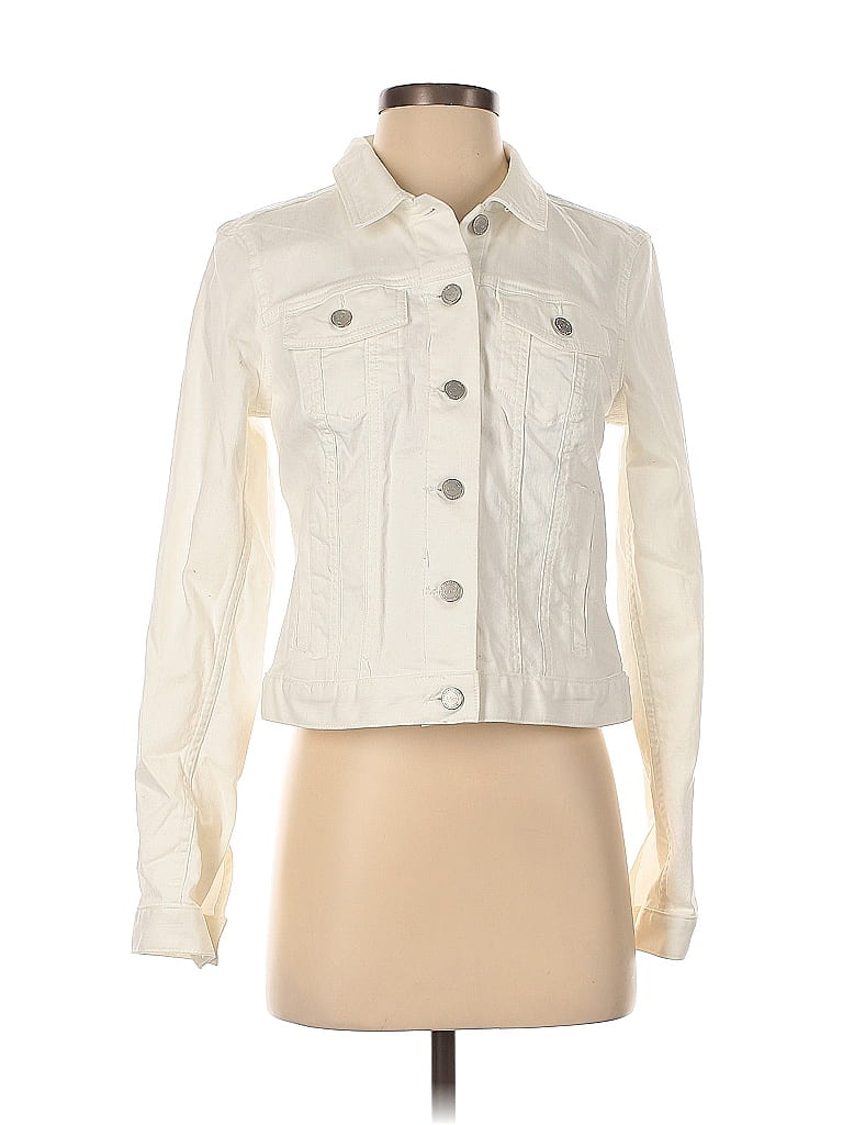 LOFT The Original Ivory Jacket Size S - 43% off | ThredUp