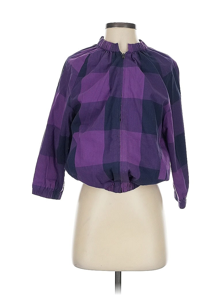 Built by Wendy 100% Cotton Purple Jacket Size S - 57% off | ThredUp