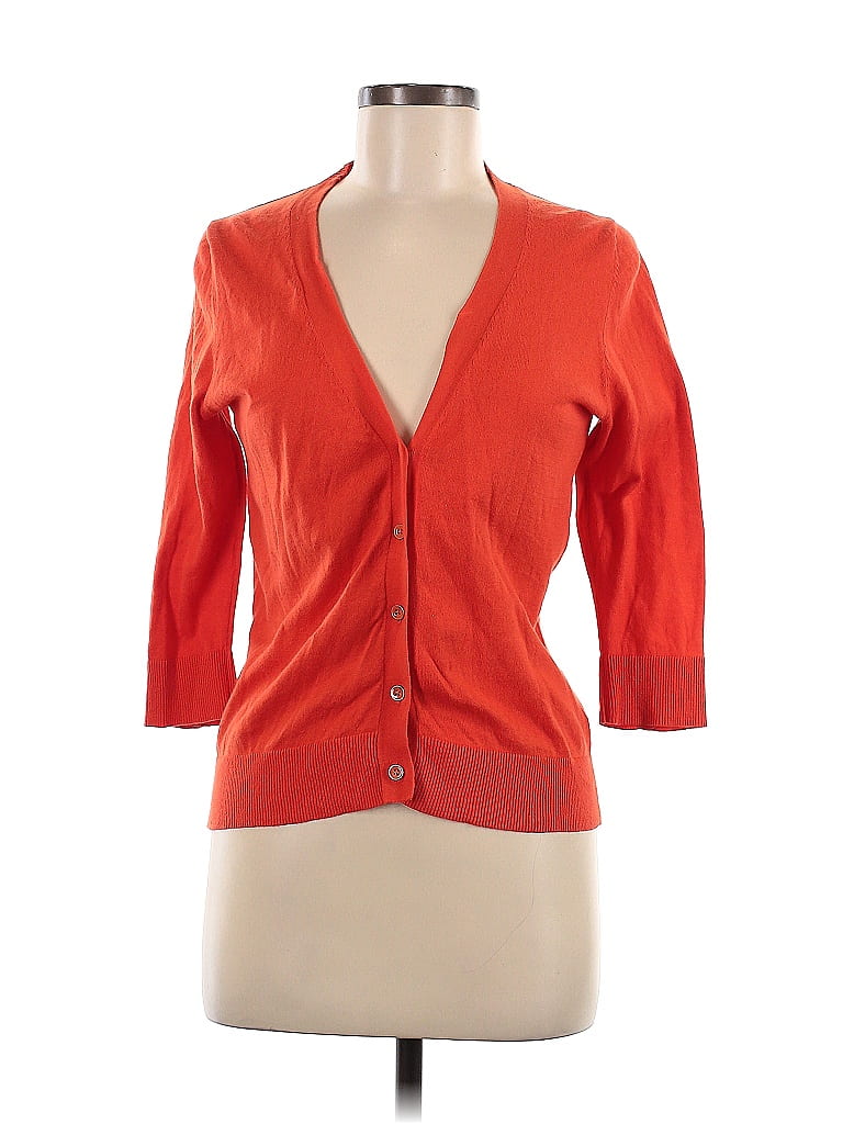 Gap Outlet 100% Cotton Orange Cardigan Size M - 54% off | ThredUp
