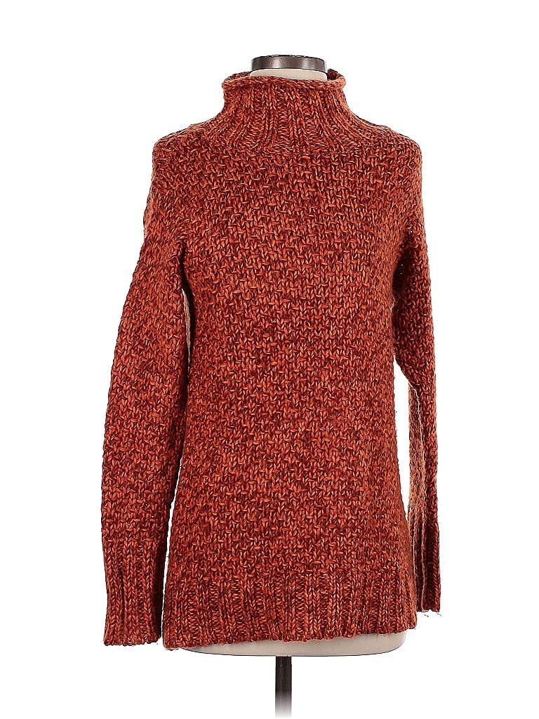 Talbots Orange Turtleneck Sweater Size S - 72% off | ThredUp