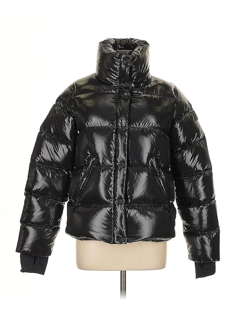 SAM 100% Nylon Black Snow Jacket Size L - 66% off | ThredUp