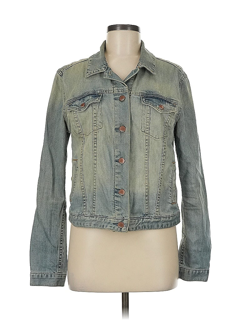 Gap Gray Denim Jacket Size M - 68% off | ThredUp