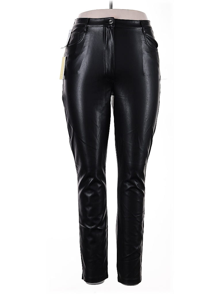 Wilfred 100% Polyurethane Black Faux Leather Pants Size 14 - 77% off ...