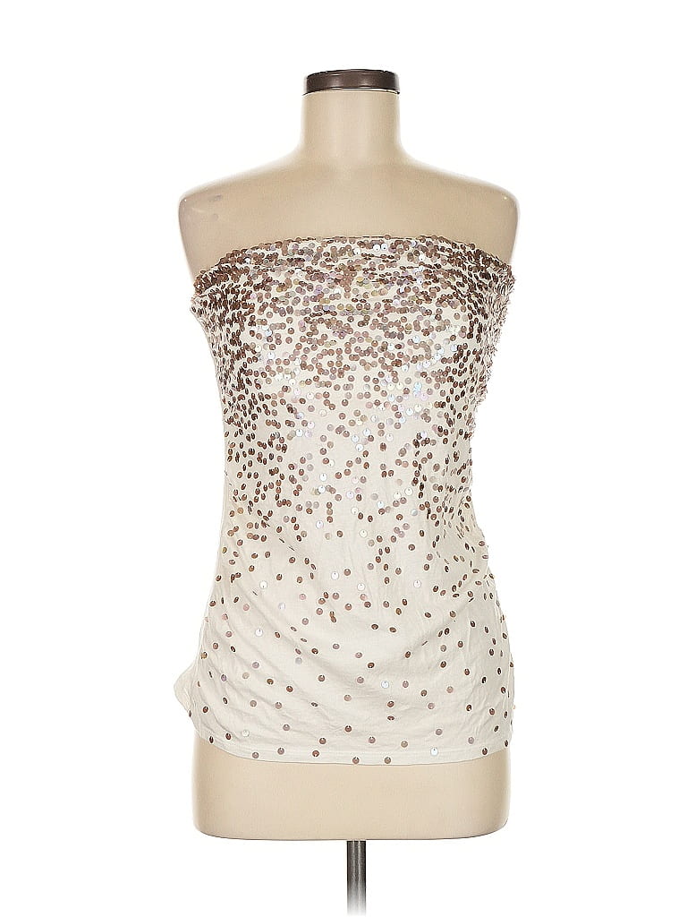 Express Silver Tube Top Size M - 63% off | ThredUp