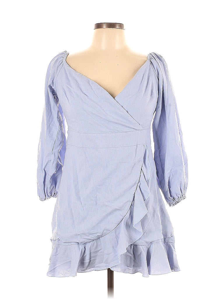 showpo Blue Cocktail Dress Size 10 - 59% off | ThredUp