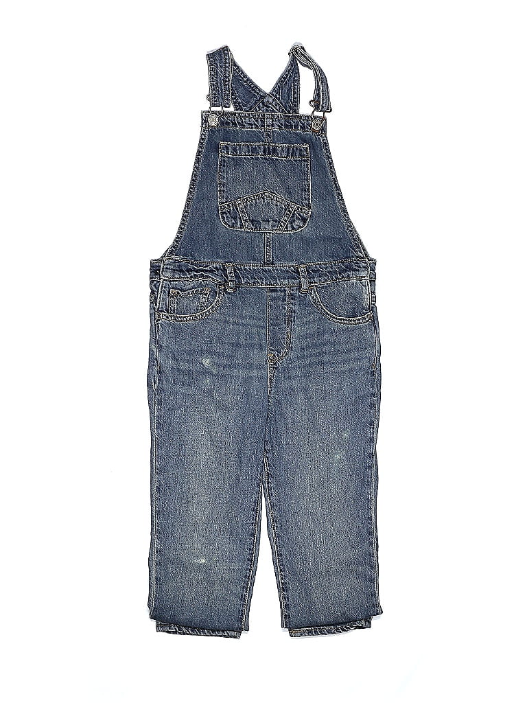 Gap 100% Cotton Blue Overalls Size 8 - 9 - 58% off | ThredUp