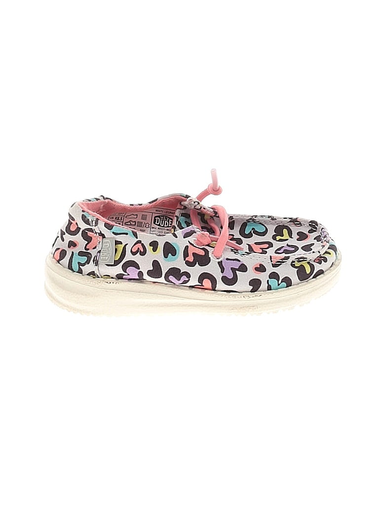 Hey Dude Animal Print Pink White Flats Size 7 - 55% off | ThredUp