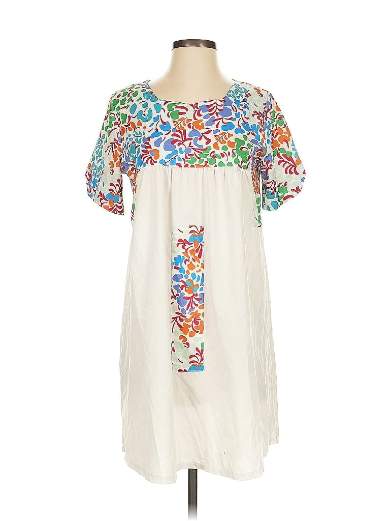 Misslook White Casual Dress Size S - 64% off | ThredUp