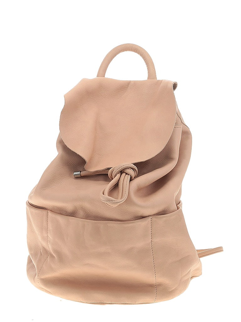Cos Tan Pink Leather Backpack One Size - 65% off | ThredUp