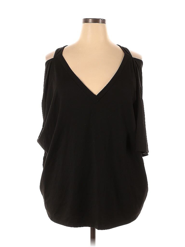 Shein Curve Black Sleeveless T-Shirt Size 20 Plus (4) (Plus) - 43% off ...