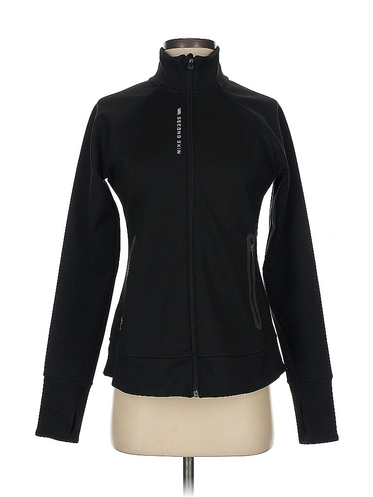 Second Skin Black Track Jacket Size S - 68% off | ThredUp