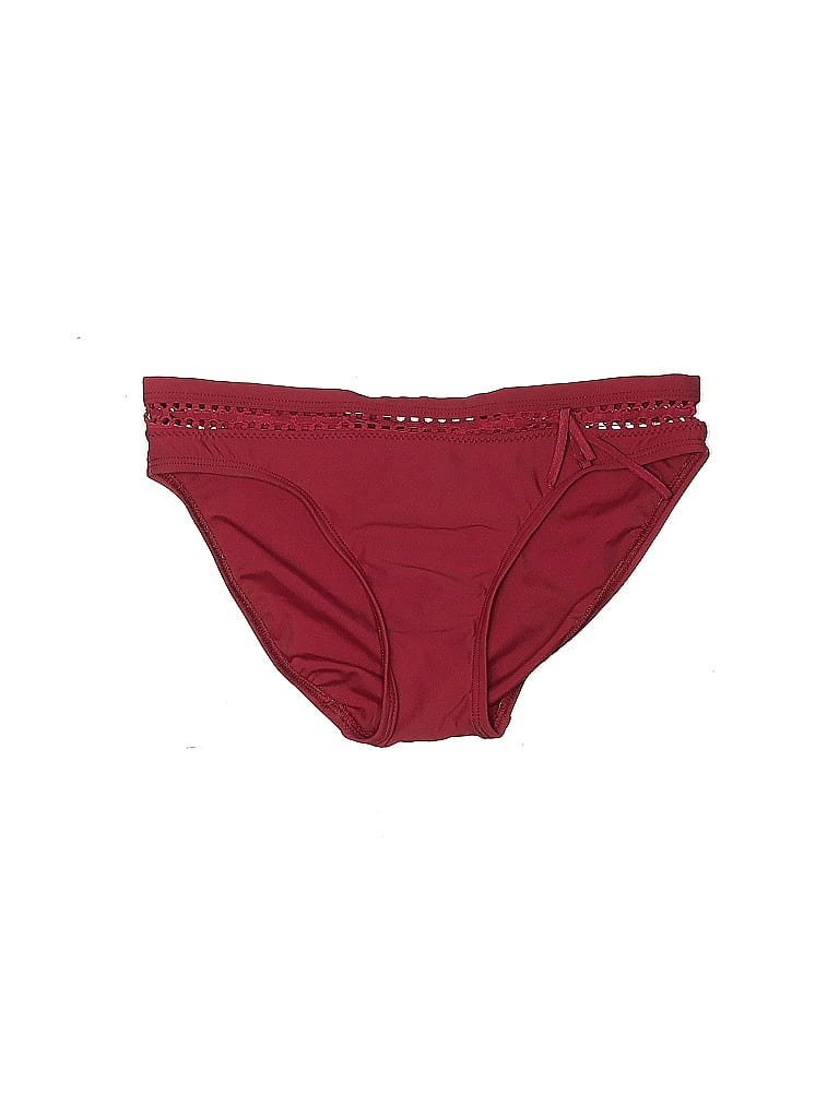 Robin Piccone Burgundy Swimsuit Bottoms Size M - 68% off | ThredUp