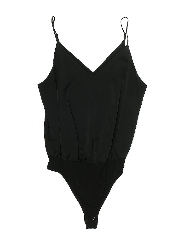 Express 100% Polyester Black Bodysuit Size M - 58% off | ThredUp
