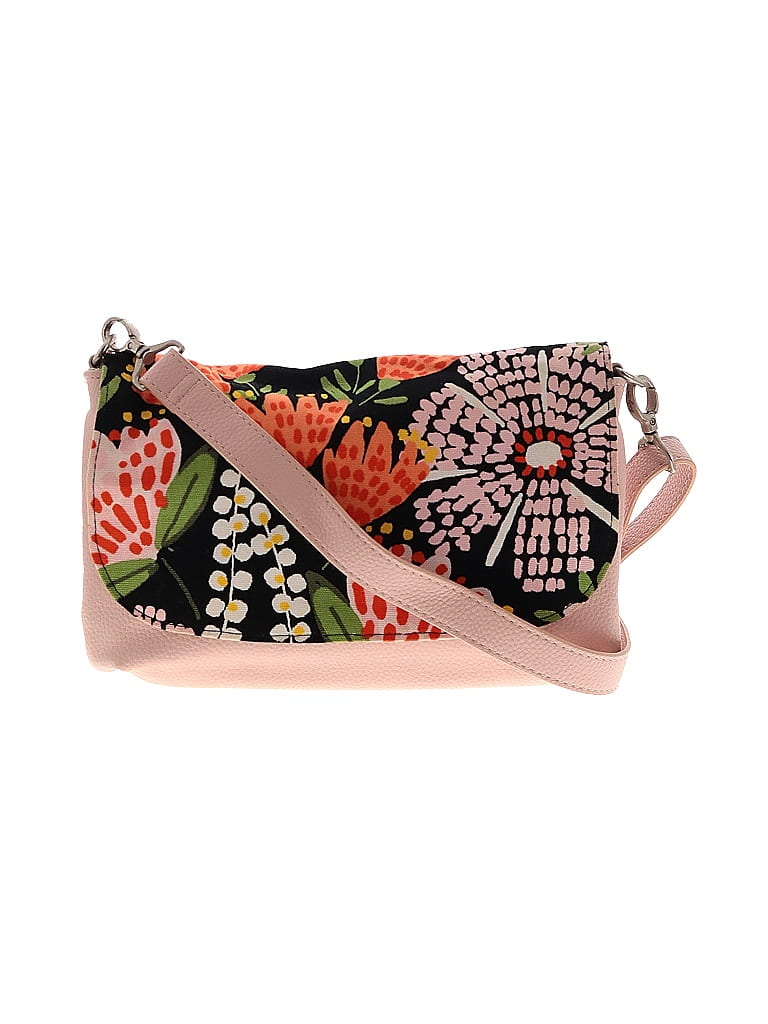 Thirty-One Floral Pink Crossbody Bag One Size - 57% off | ThredUp